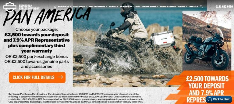 Top 5 Motorcycle Dealers in Edinburgh [2026]